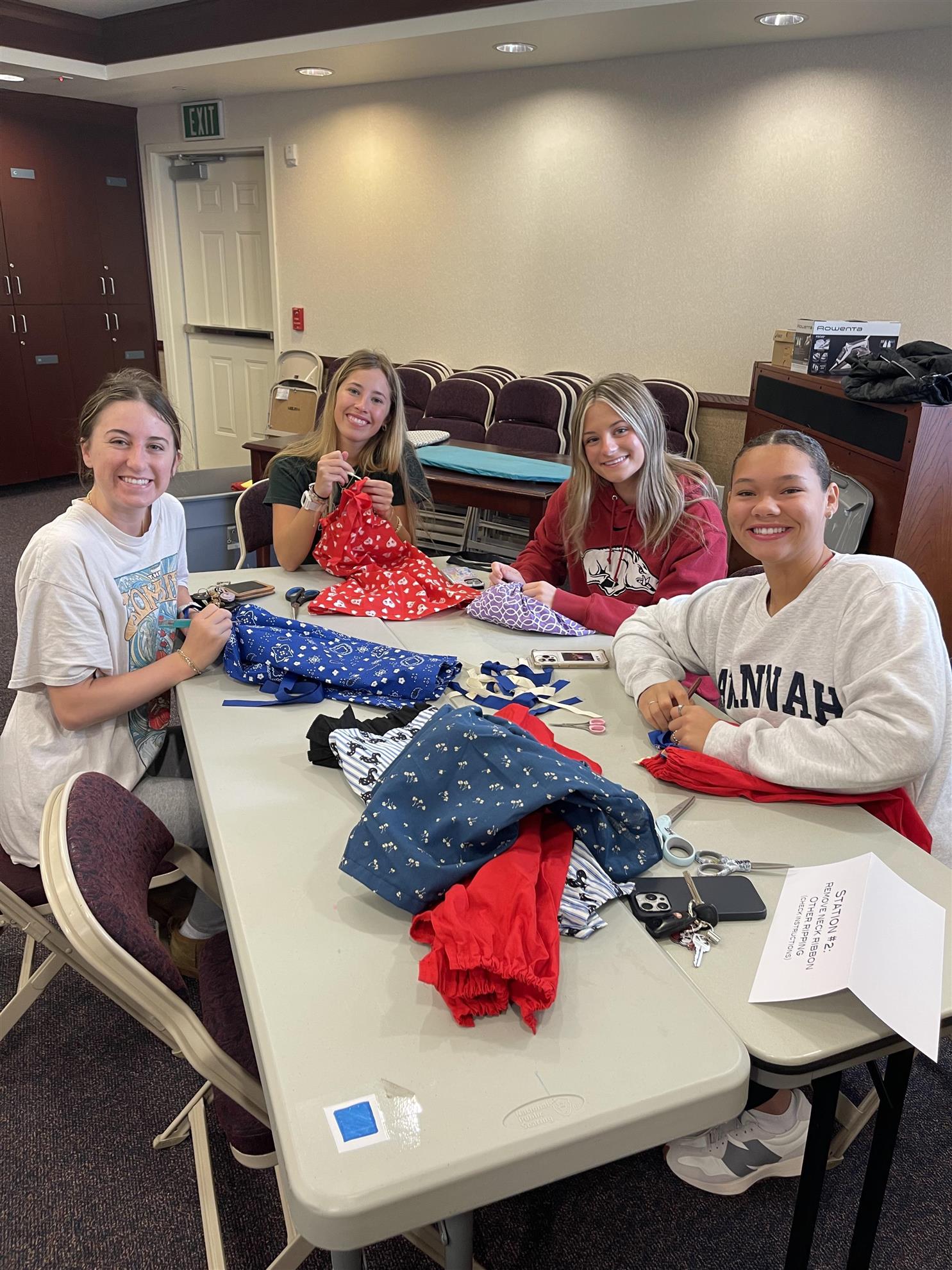 Melissa High School Interact Club Teams Up for Little Dresses for Africa | Melissa Rotary Club